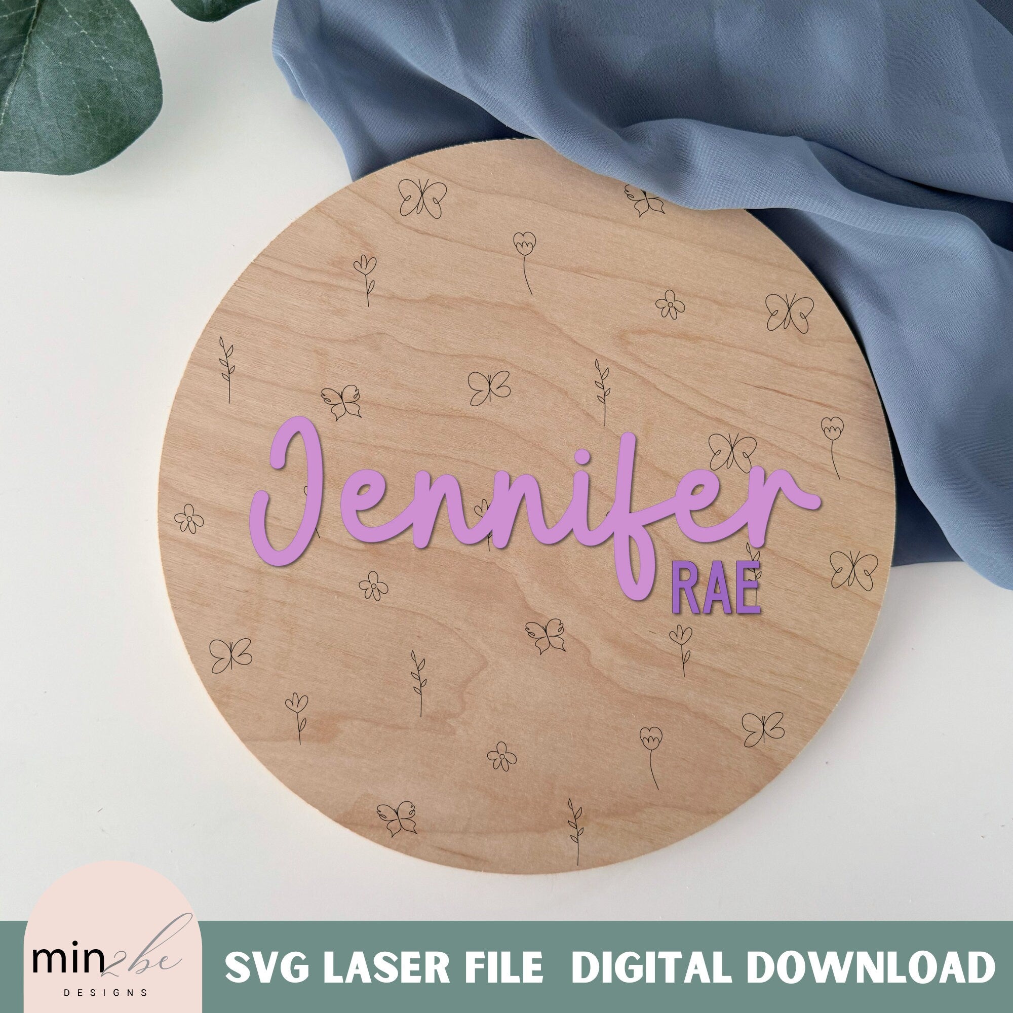 Butterfly svg, laser score pattern, single line laser ready digital fi ...
